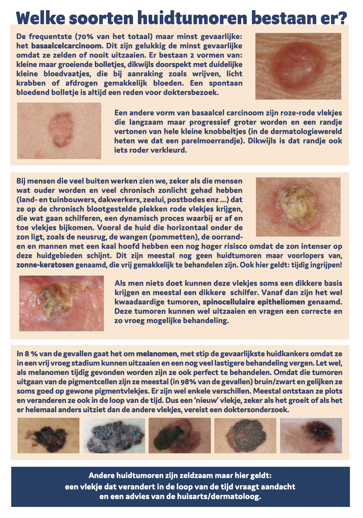 Samen tegen huidkanker! - Belgische Massage Federatie